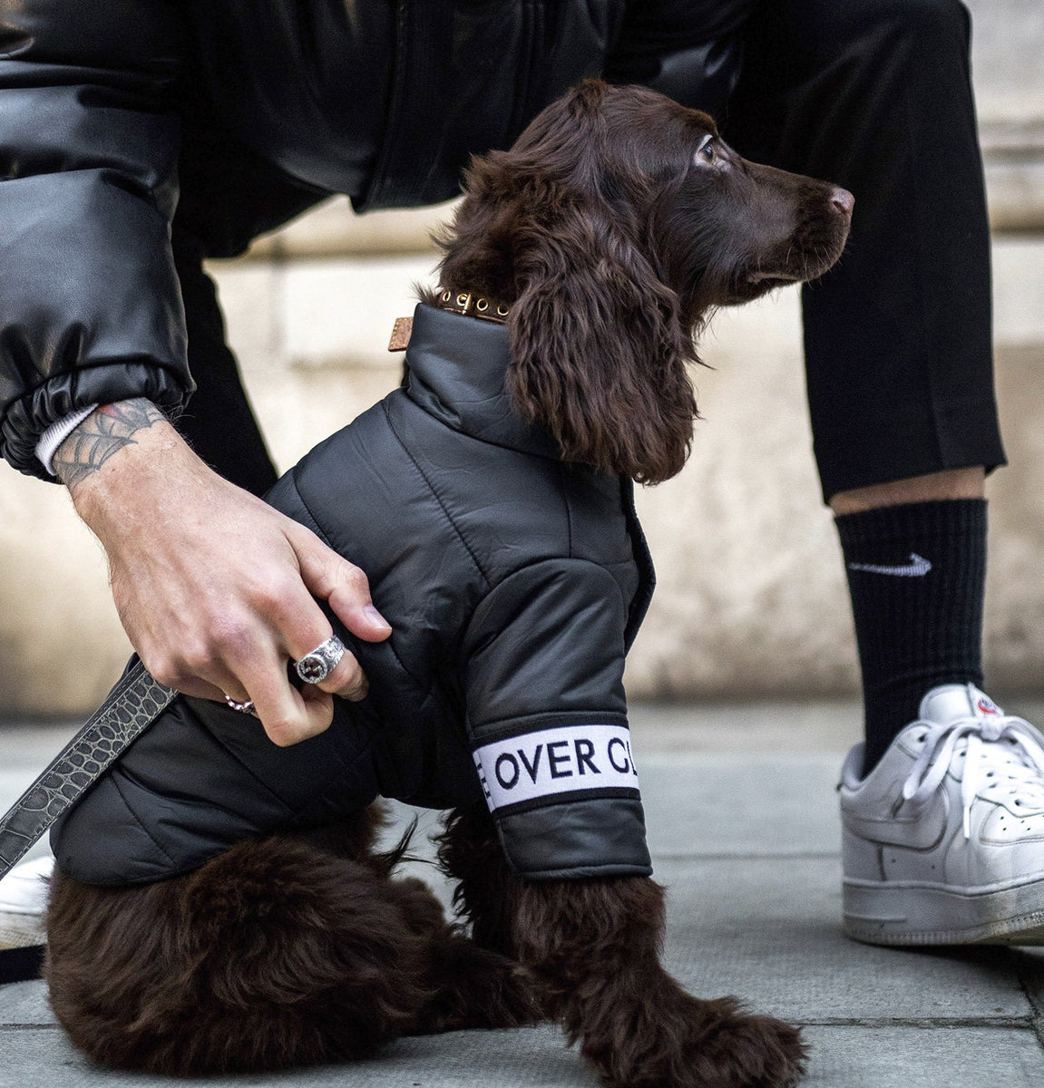 Button Up Puffer Jacket – OVERGLAM LONDON